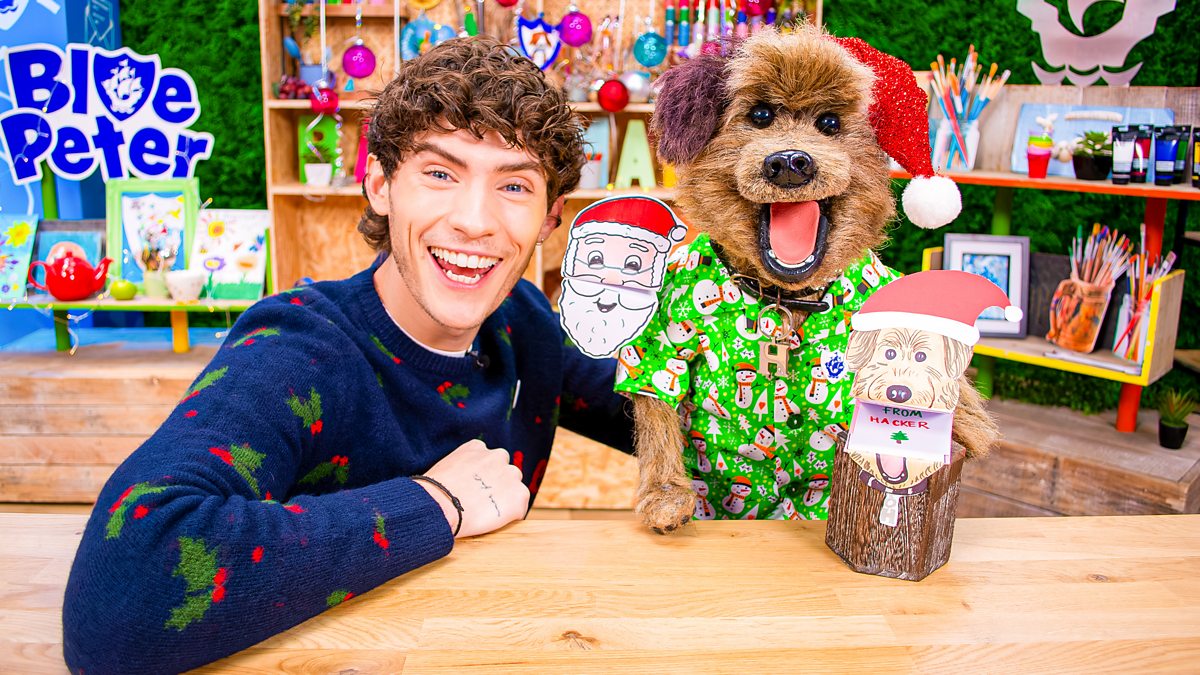 Blue Peter - Here's One I Made Earlier: DIY Christmas Card - BBC iPlayer