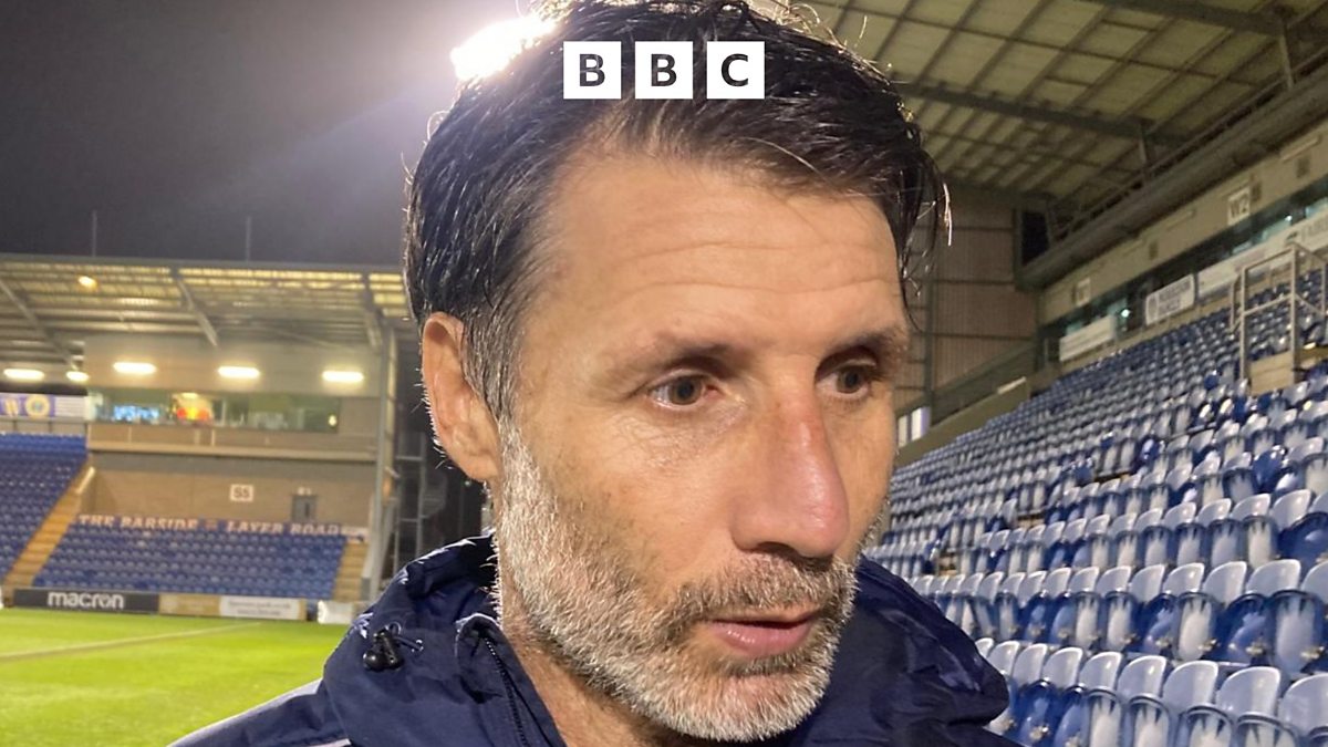 BBC Essex - Colchester United, Danny Cowley on Colchester EFL Trophy exit