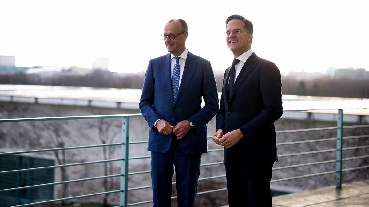 BBC News - Nato Secretary General Holds Press Conference in Berlin