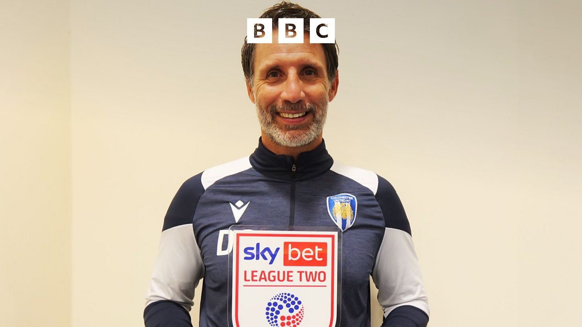 BBC Essex - Colchester United, Danny Cowley wins Manager of the Month award