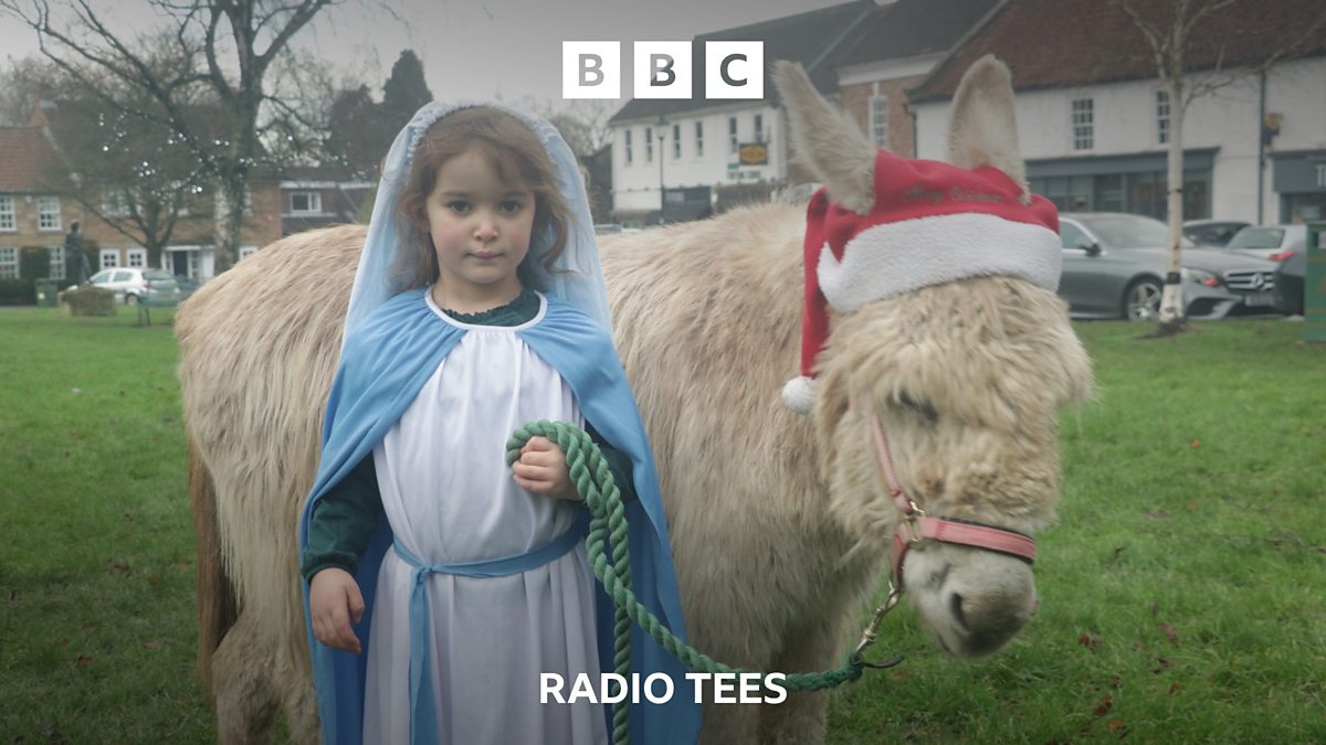 BBC Radio Tees - BBC Radio Tees, The Great Ayton nativity with a real ...