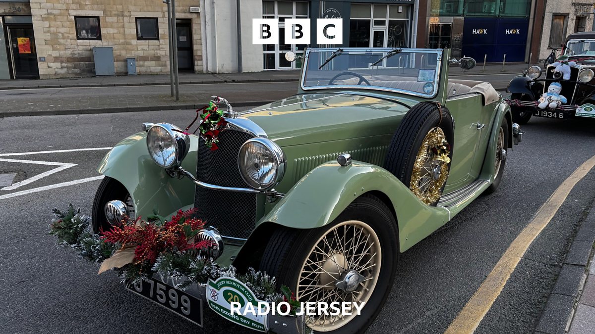 BBC Radio Jersey - BBC Radio Jersey, Old Motor Club Boxing Day cavalcade