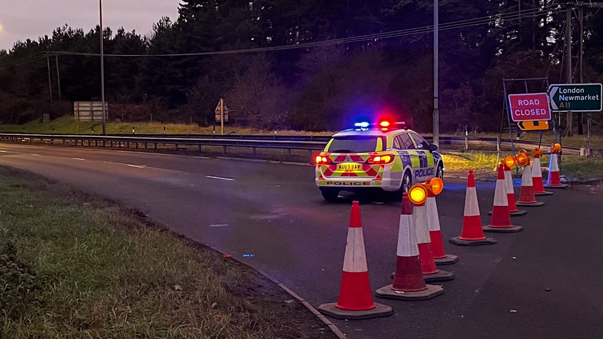 BBC News - Police Shoot Man After Two-Car Crash