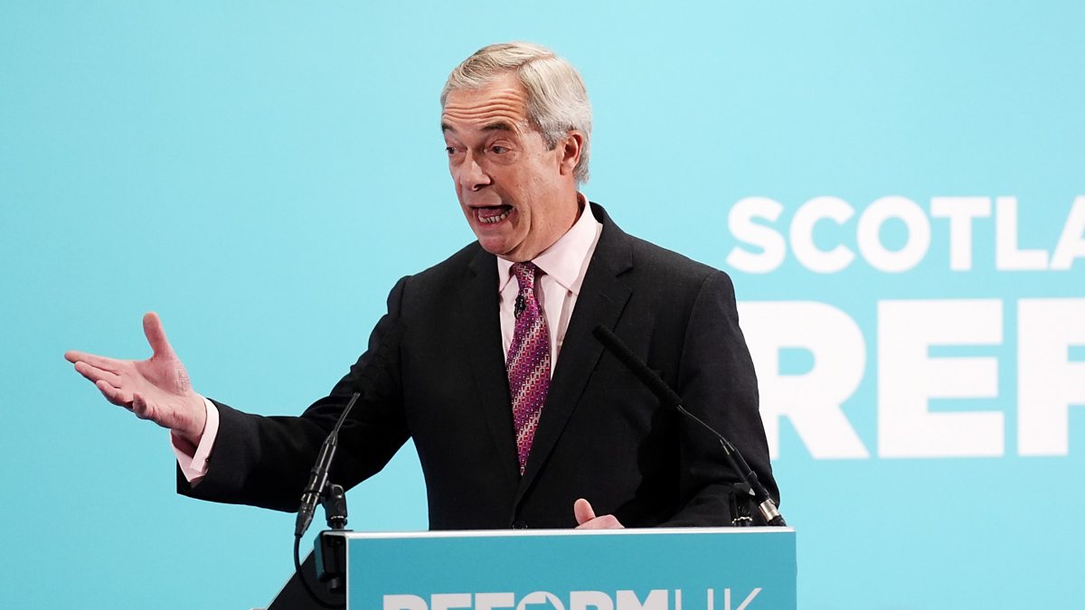 Nigel Farage Welcomes Former Conservative into Reform UK - BBC iPlayer