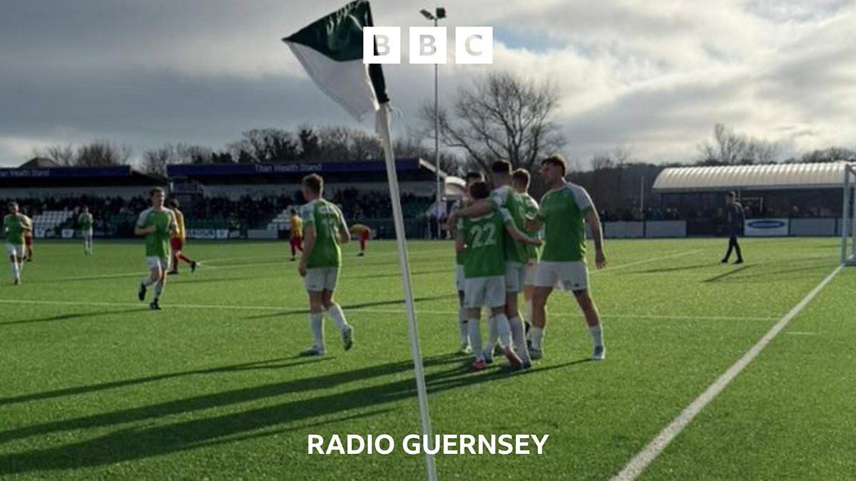BBC Radio Guernsey - Danny Parkinson, Vance post Guernsey FC 4-2 win ...