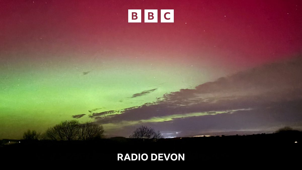 BBC Radio Devon - BBC Radio Devon, The Northern Lights seen over Devon ...