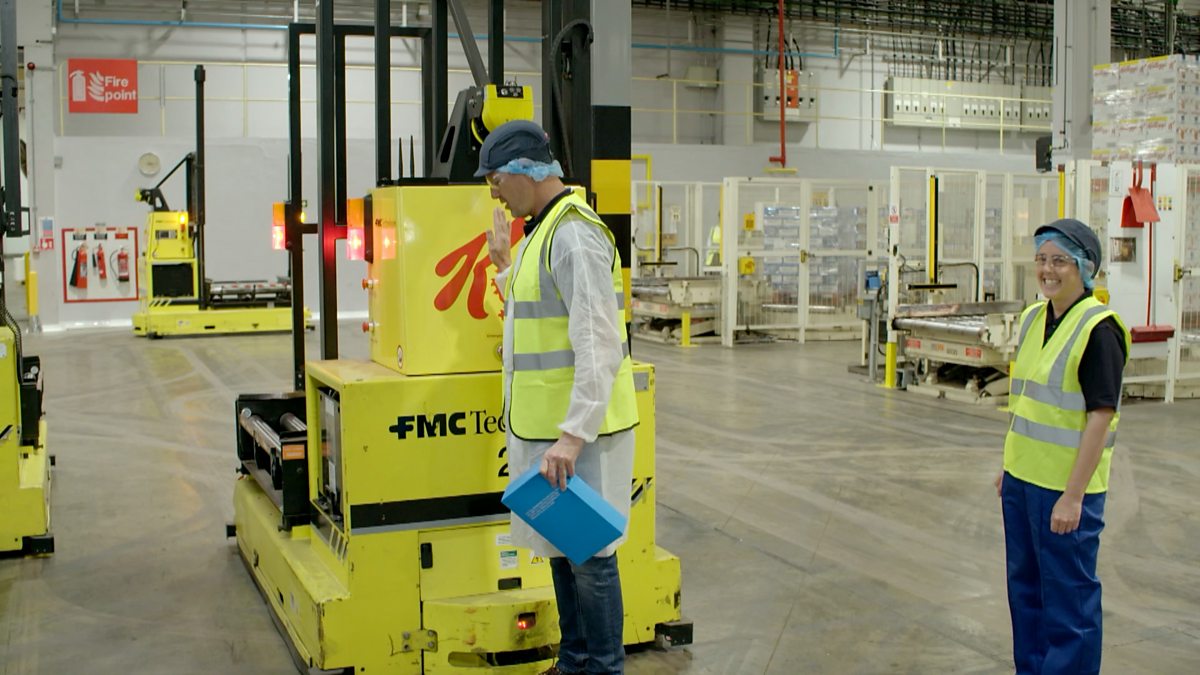 BBC One - Inside the Factory, Series 10, Breakfast Cereal, Paddy tests ...