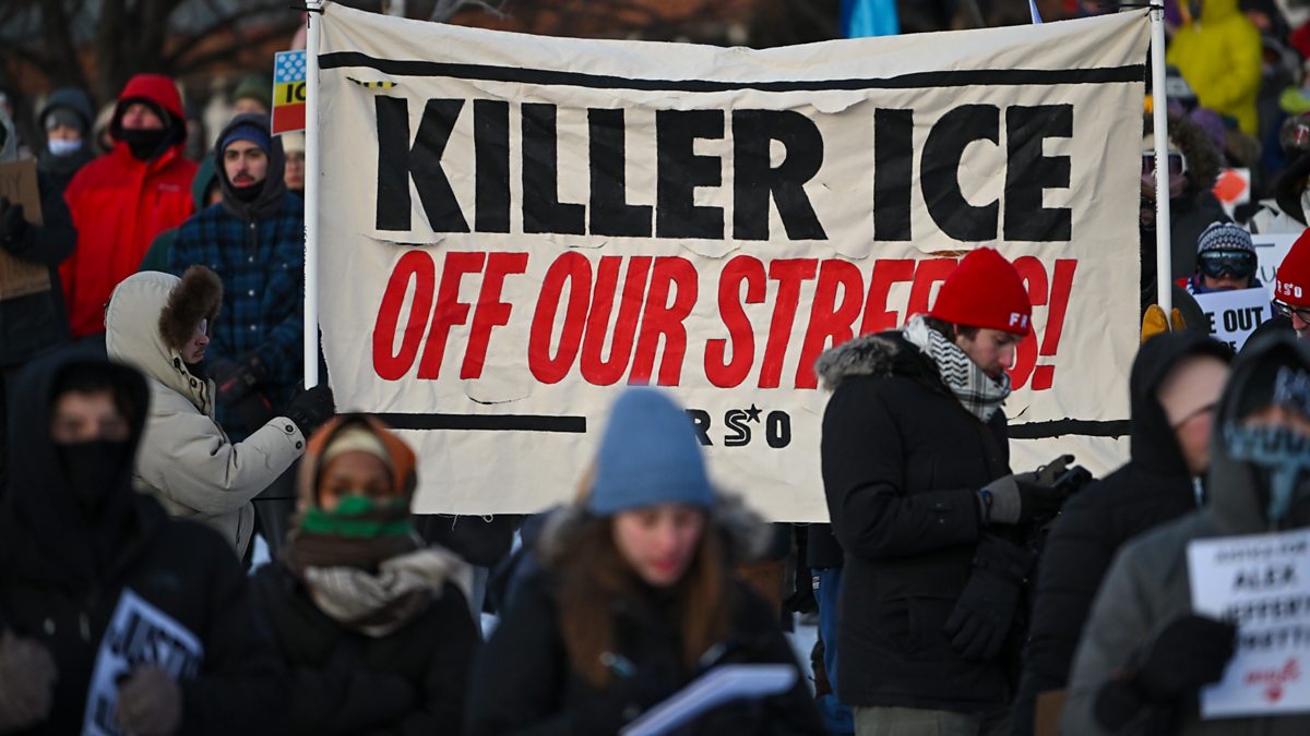 Man Shot Dead by Federal Agents in Minnesota - BBC iPlayer