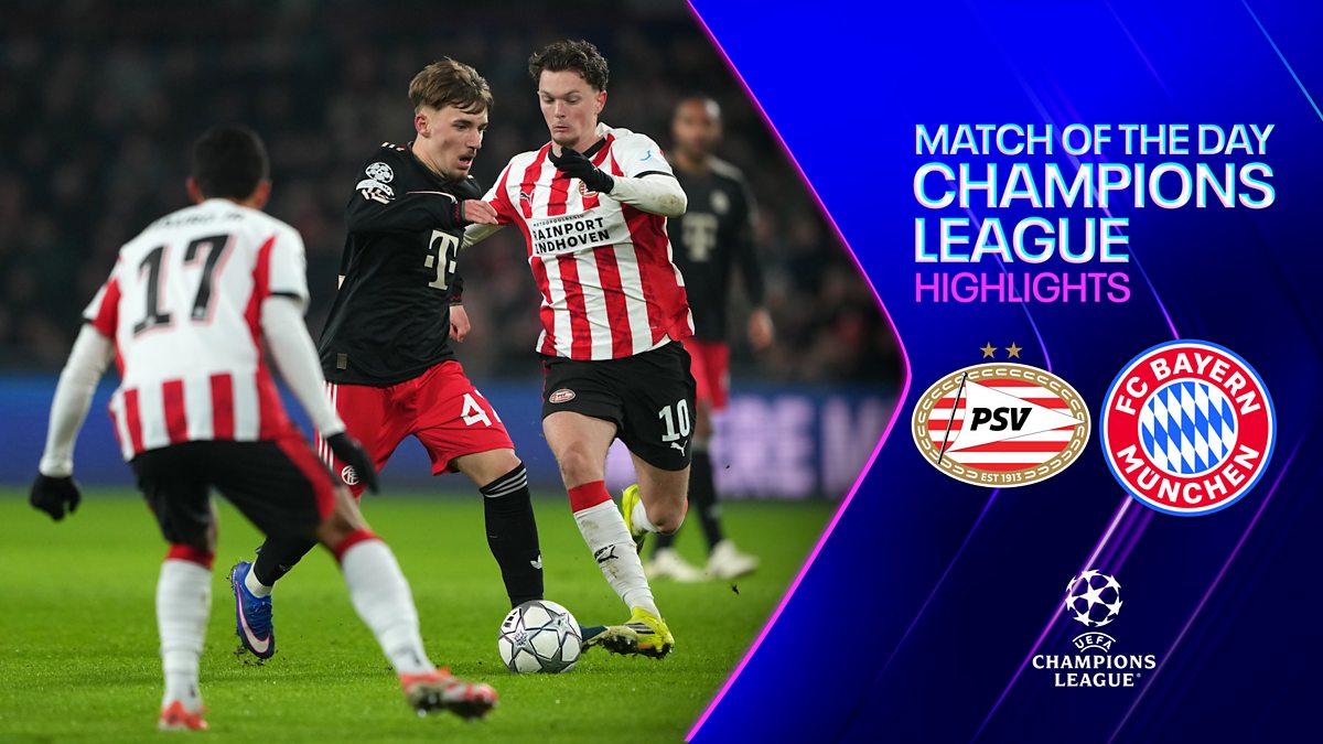 UEFA Champions League - 2025/26: PSV v Bayern Munich Highlights - BBC ...