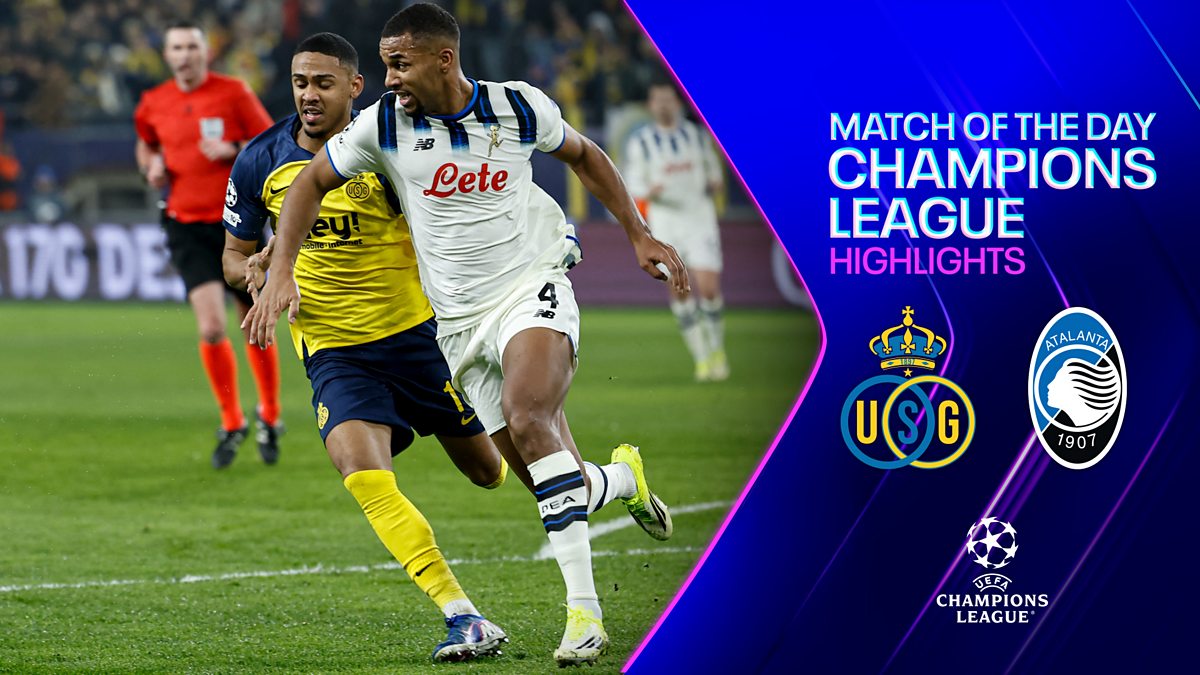 UEFA Champions League - 2025/26: Union SG v Atalanta Highlights - BBC ...