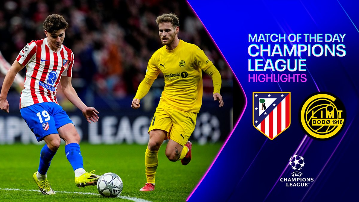 UEFA Champions League - 2025/26: Atletico Madrid v Bodo/Glimt ...