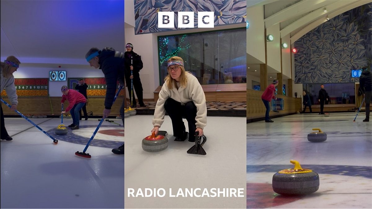 BBC Radio Lancashire - BBC Radio Lancashire, Sweeping for Curling victory