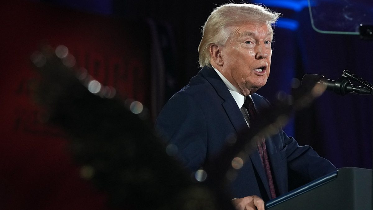 BBC News - Donald Trump Remarks at Republican Congressional Committee Event
