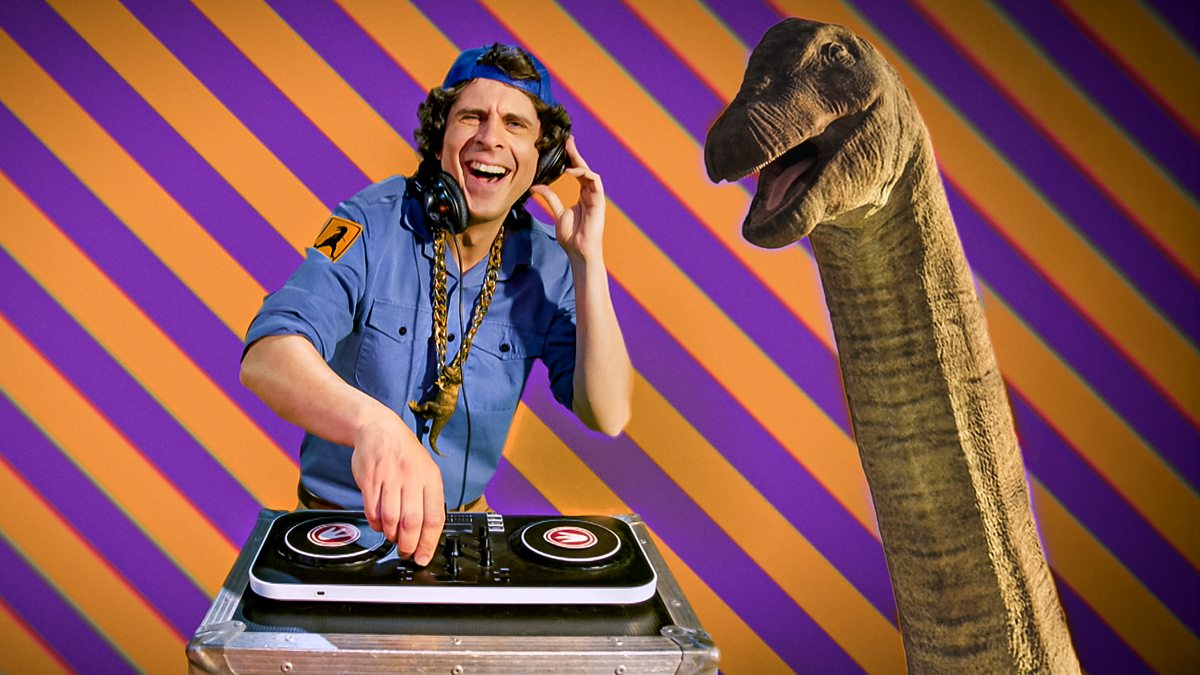 Andy's Dino Island - Songs: 2. Alamosaurus Rap - BBC iPlayer