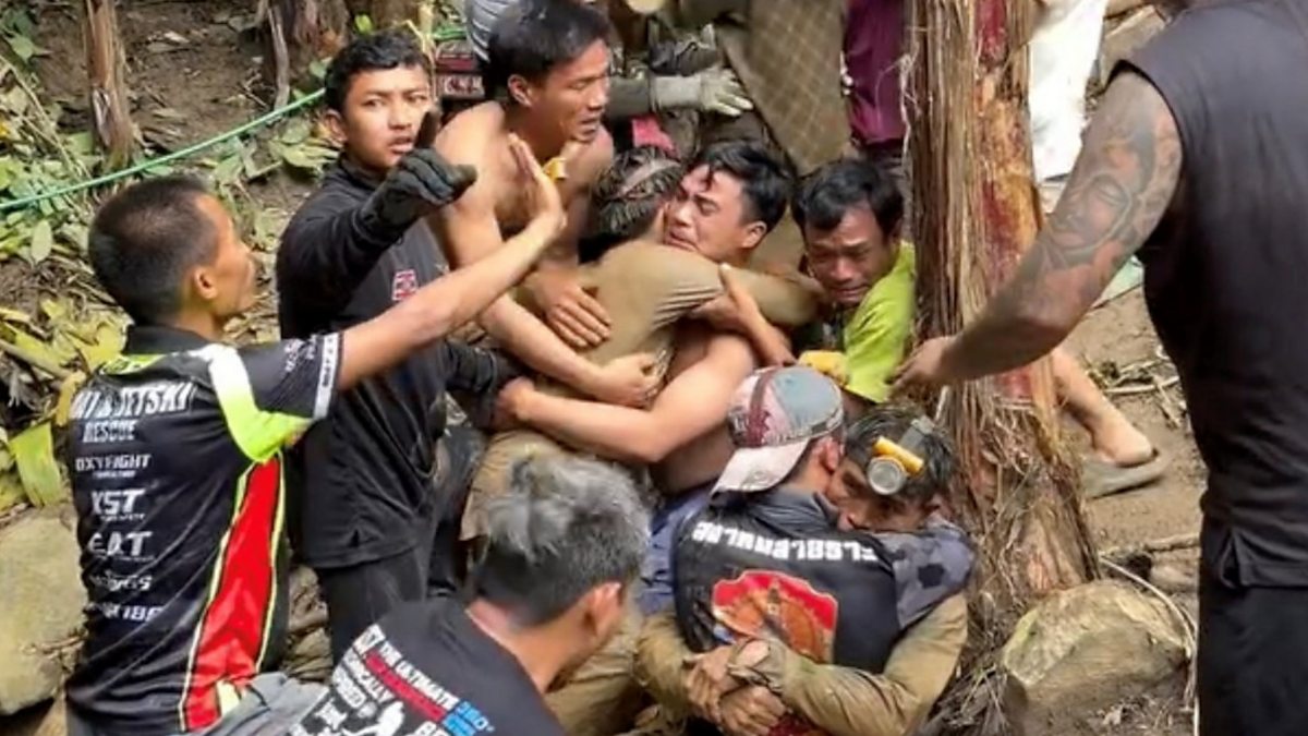 Four More Men Rescued from Laos Cave - BBC iPlayer