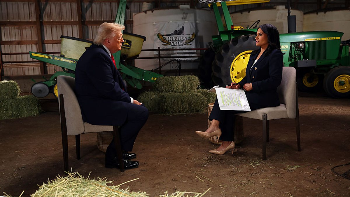 BBC News - Trump Denies Promising 'No New Wars'