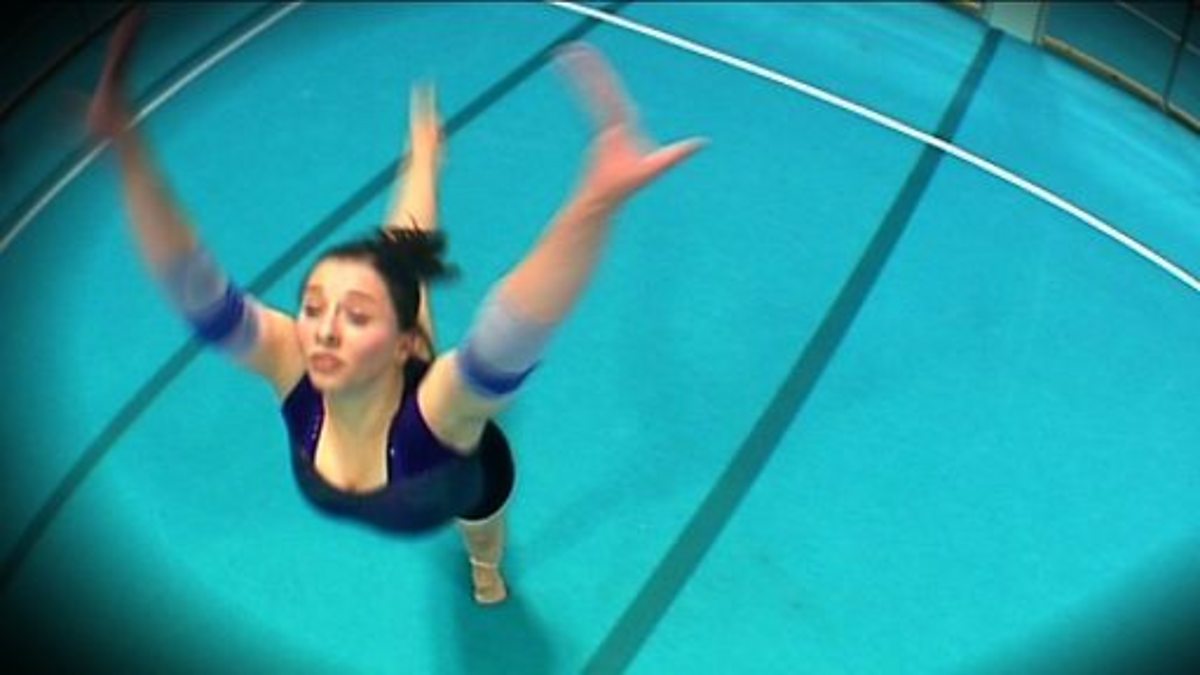 A gymnast describes and practises her floor routine - Geometry: Video ...