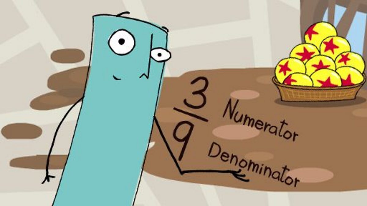 How To Write Fractions Bbc Bitesize