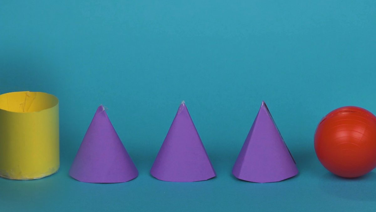 What is the volume of a cone, a sphere and a cylinder? - BBC Bitesize
