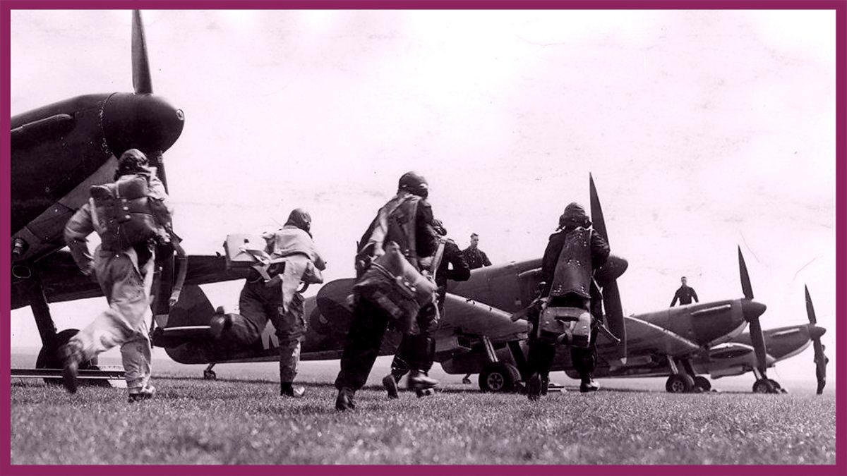 Primary History KS2 WW2 Clips Spitfires scramble Teach primary-history-ks2-ww2-clips-spitfires-scramble-teach