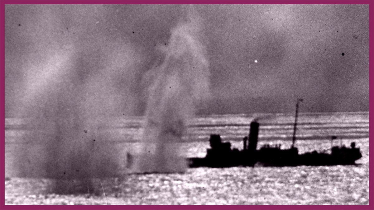 Primary History KS2: WW2 Clips. The bombing of a convoy - BBC Teach