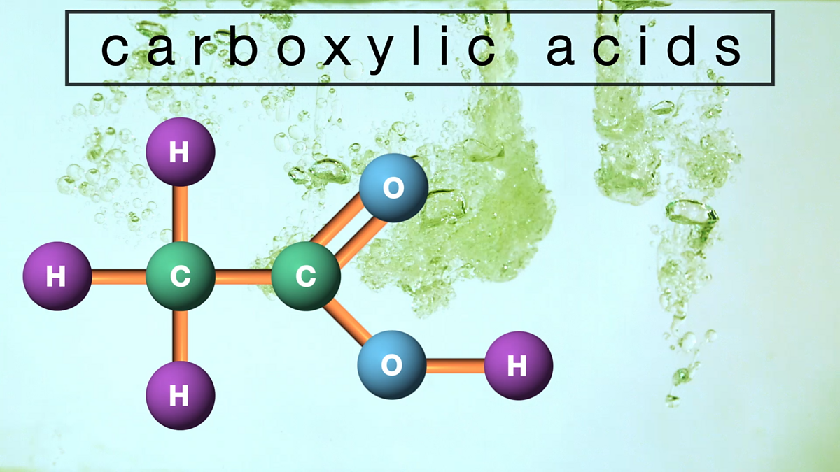 Carboxylic acids - Nature's chemistry: Video playlist - BBC Bitesize