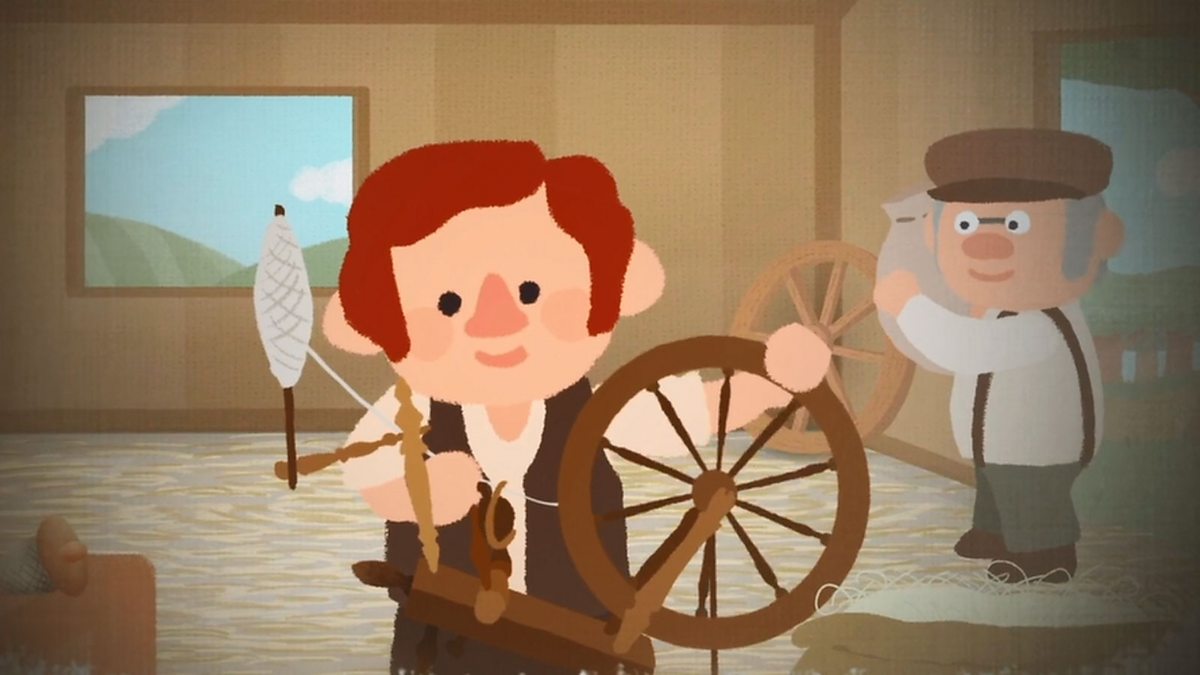 How does flax become fabric? - BBC Bitesize