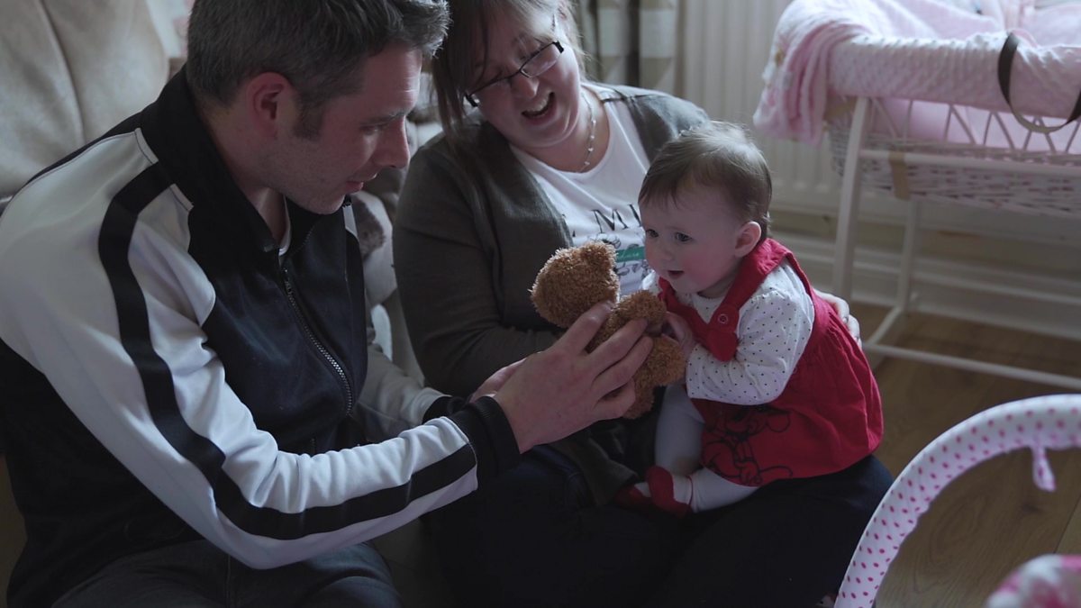 Playing with teddy - BBC Tiny Happy People