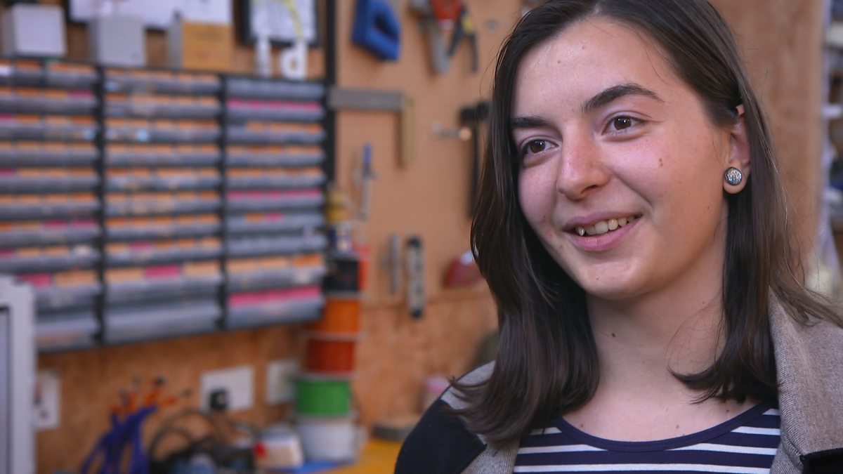How to become a creative technologist: Timea's story - BBC Bitesize