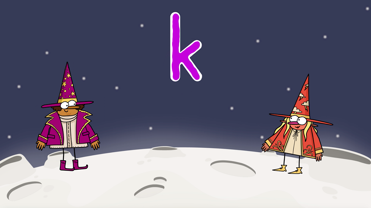 The k sound | Stage 1 Phonics | k words - BBC Bitesize