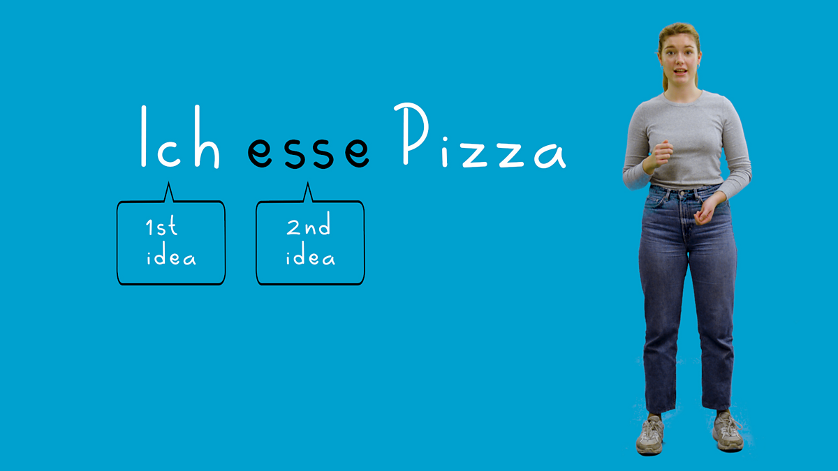 Word order - KS3 German - BBC Bitesize