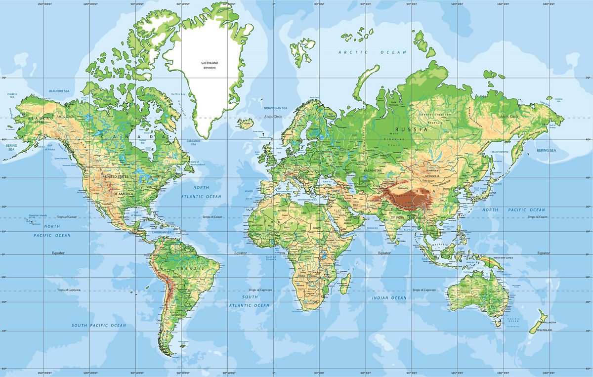 The Mind blowing Map Of The World Quiz BBC Bitesize
