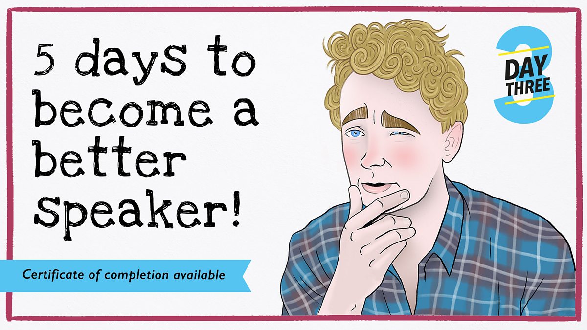 BBC Learning English - 5 days to improve your speaking / Day 3 - Shadow ...