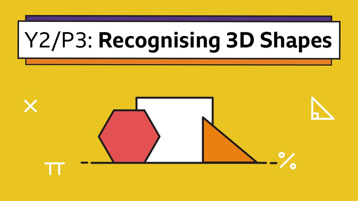 Recognise And Name 3D Shapes Maths Learning With BBC Bitesize BBC 