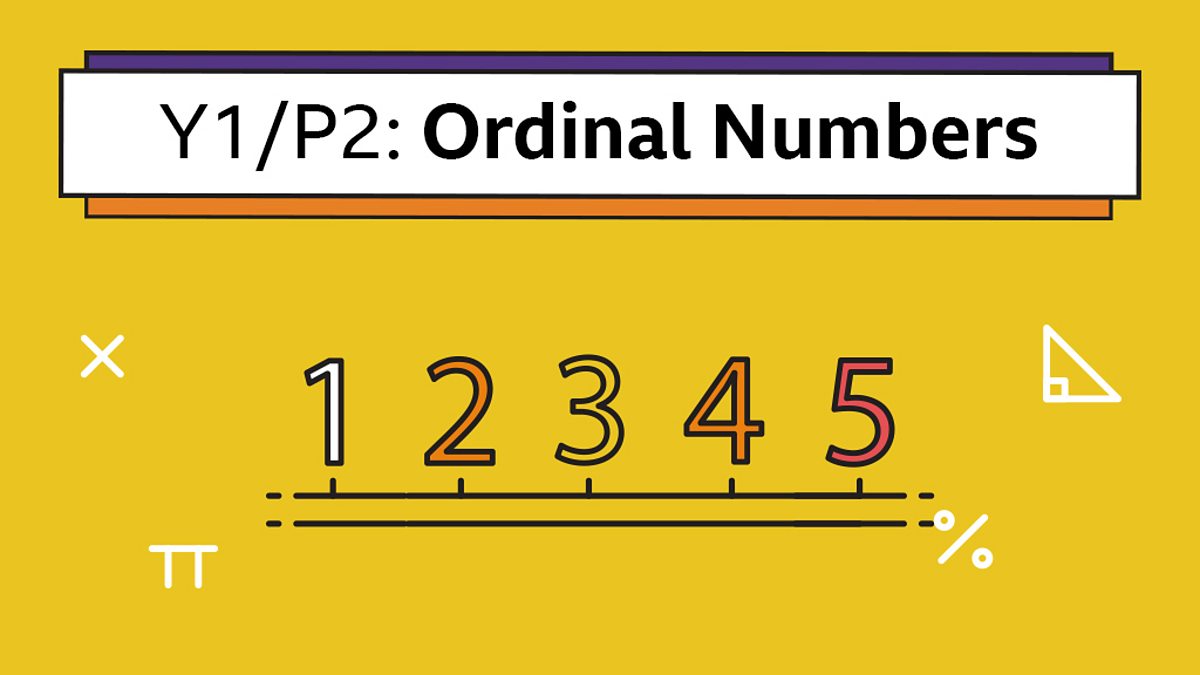 Ordinal numbers - Maths - Learning with BBC Bitesize - BBC Bitesize