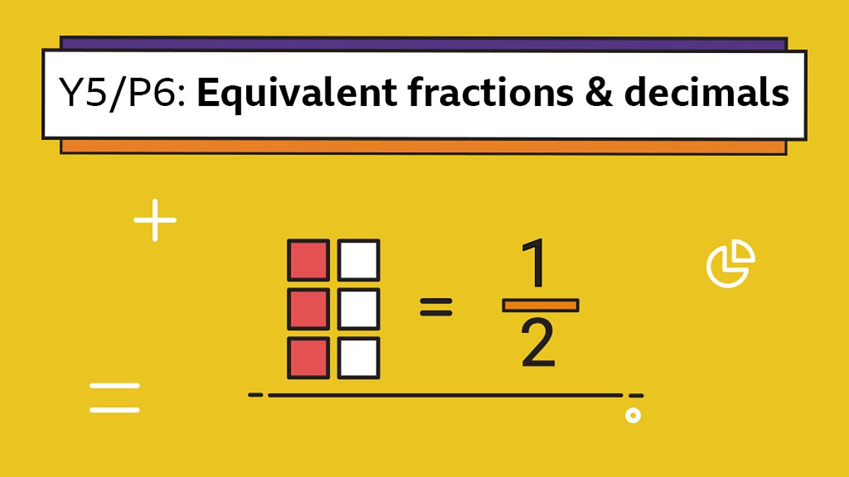 Equivalent Fractions And Decimals Maths Learning With BBC Bitesize 