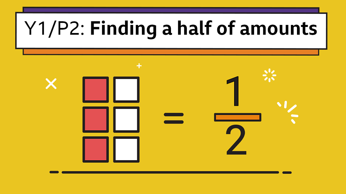 Finding A Half Of Amounts Maths Learning With BBC Bitesize BBC