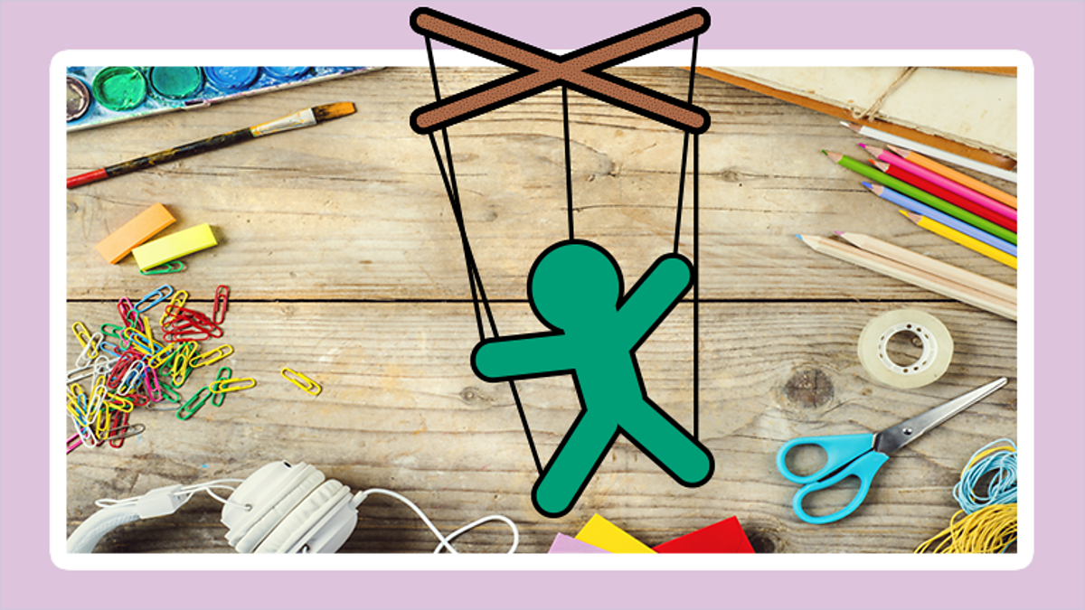 How to make an upcycled puppet - KS1 - The Regenerators - BBC Bitesize