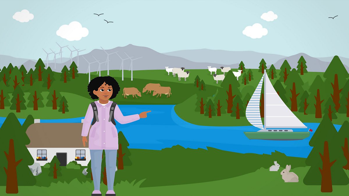 Longest rivers in the UK | KS2 Geography | Year 3 and Year 4 - BBC Bitesize