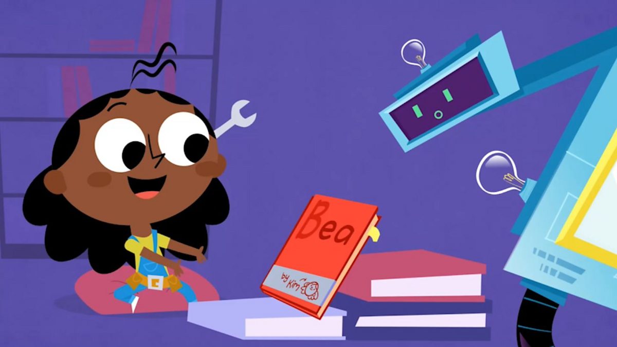 What is a book | parts of a book | reception English - BBC Bitesize
