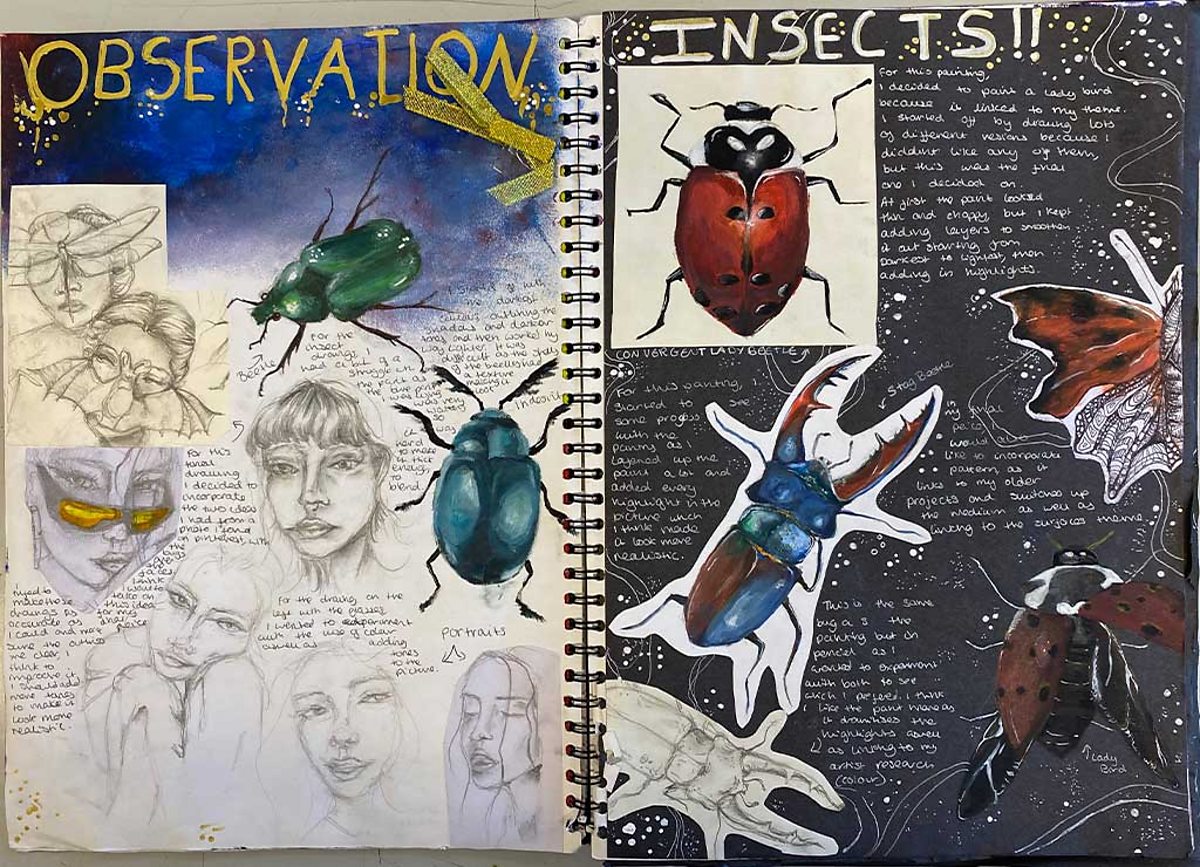 Evaluating design work - Analysing and evaluating - AQA - GCSE Art and ...
