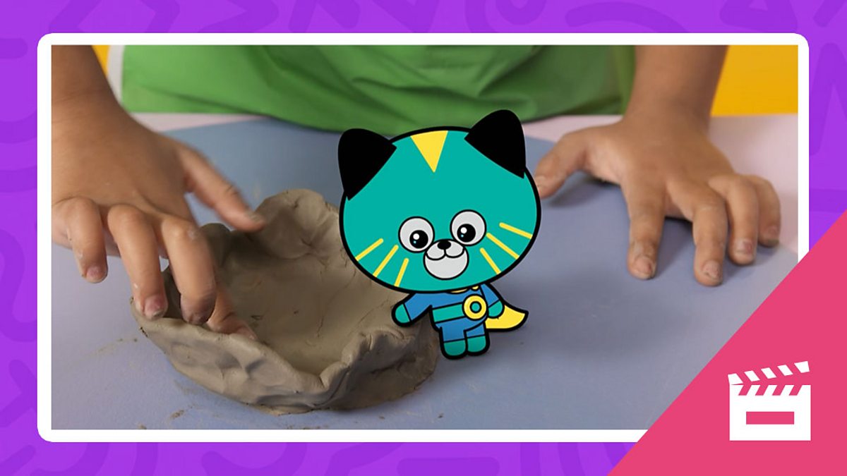 Kit and Pup explore clay - EYFS - Reception - BBC Bitesize