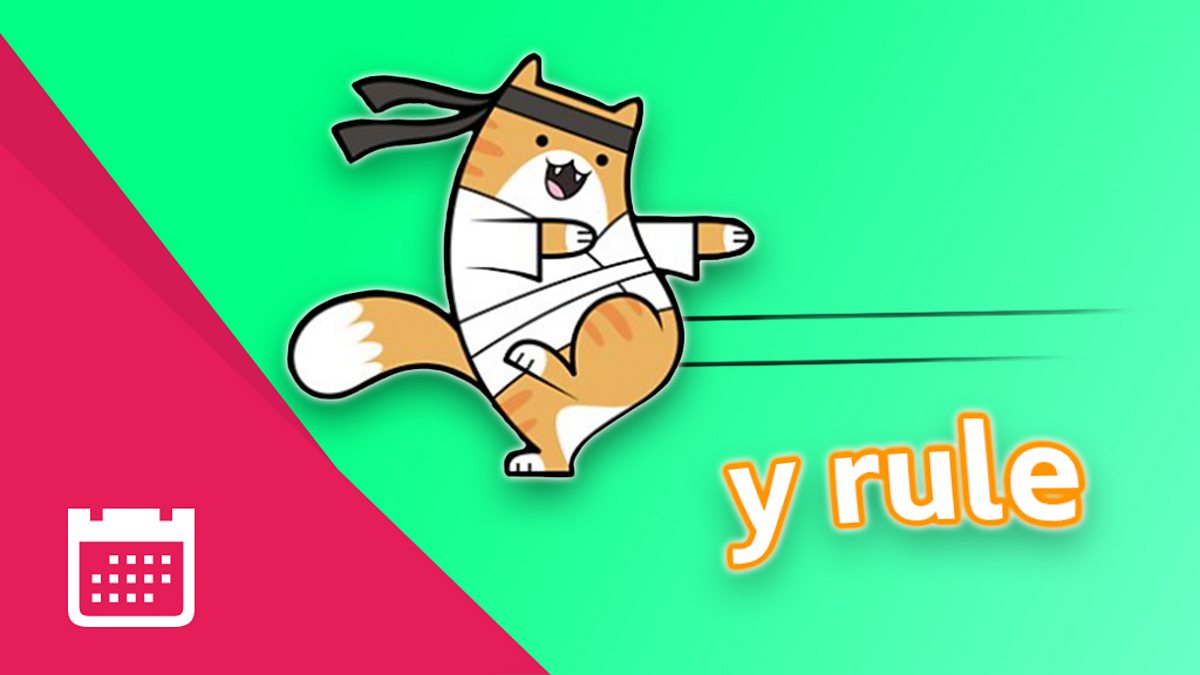 Spelling patterns and the -y rule - English -Learning with BBC Bitesize ...