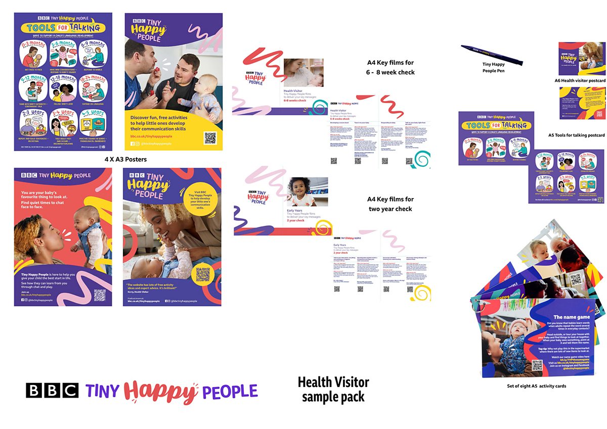Tiny Happy People - Physical resources sample packs - BBC Tiny Happy People