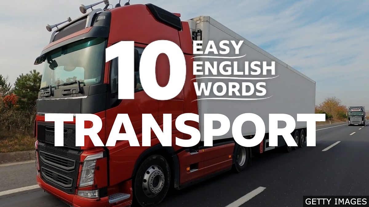 Learn English Transport Vocabulary