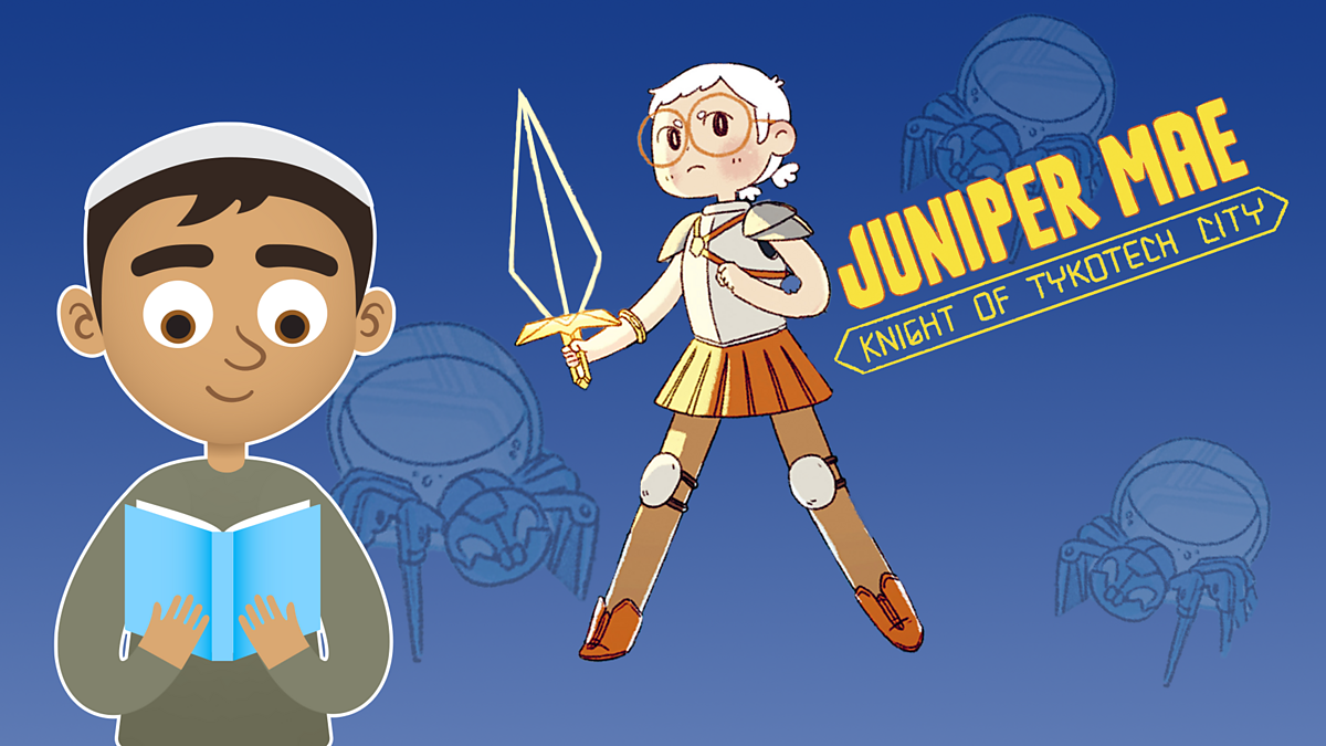 Blue Peter Book Club - Book 4 - Juniper Mae: Knight of Tykotech city ...