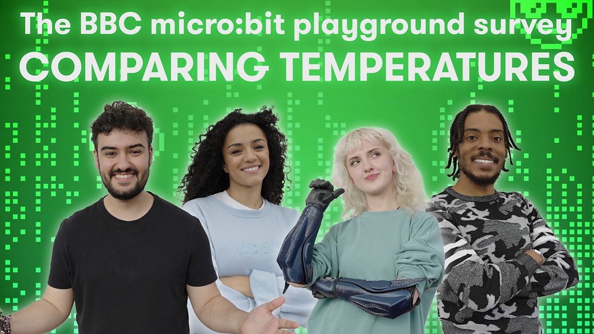 How to compare surface temperatures using the BBC micro:bit - BBC Teach
