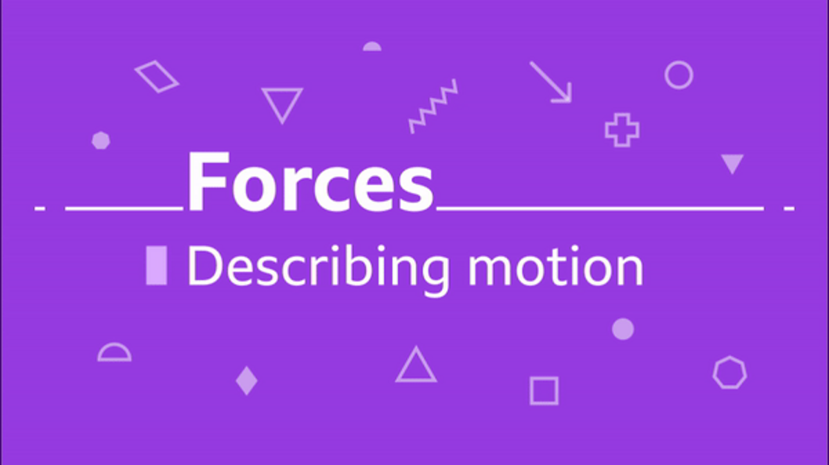 GCSE physics questions - Describing motion GCSE physics revision - BBC ...