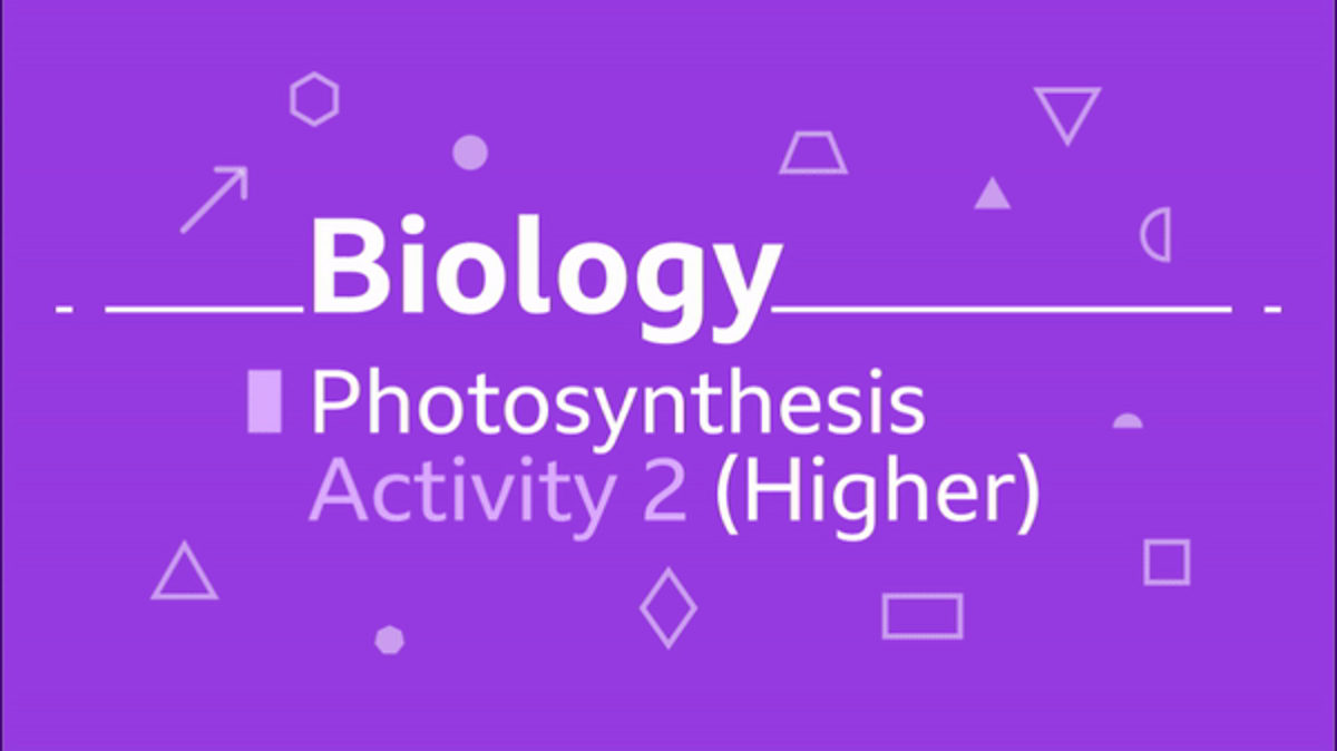 GCSE combined science questions - photosynthesis biology revision - BBC ...