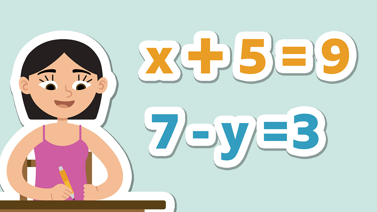 How to solve missing number problems - BBC Bitesize